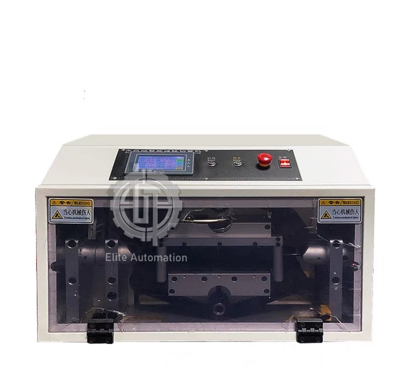 PE PPR PVC Pipe Cutting Machine , Dia38mm Corrugated Tube Cutting Machine