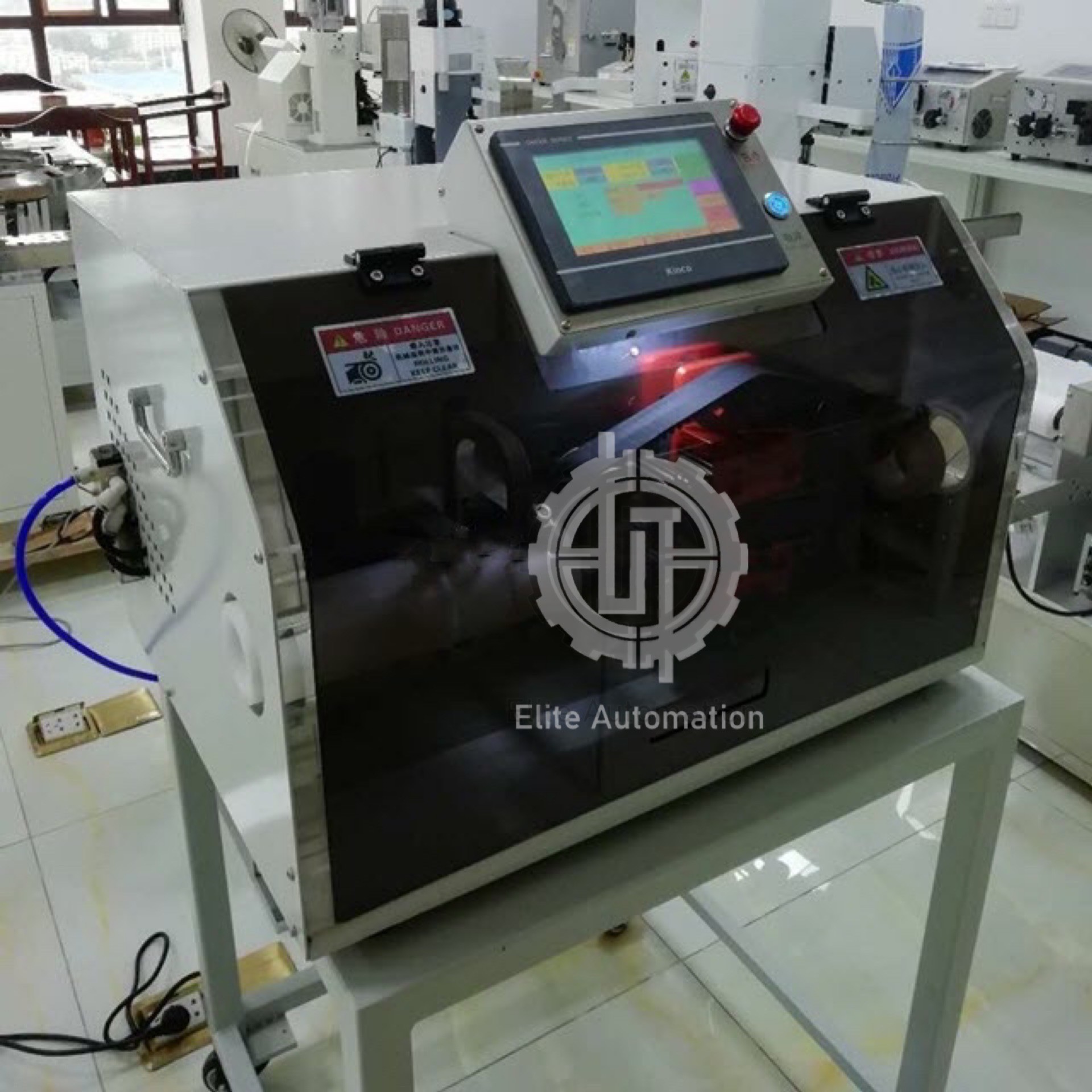 20pcs/Min Automatic Tube Cutting Machine 60mm Stroke For Automotive
