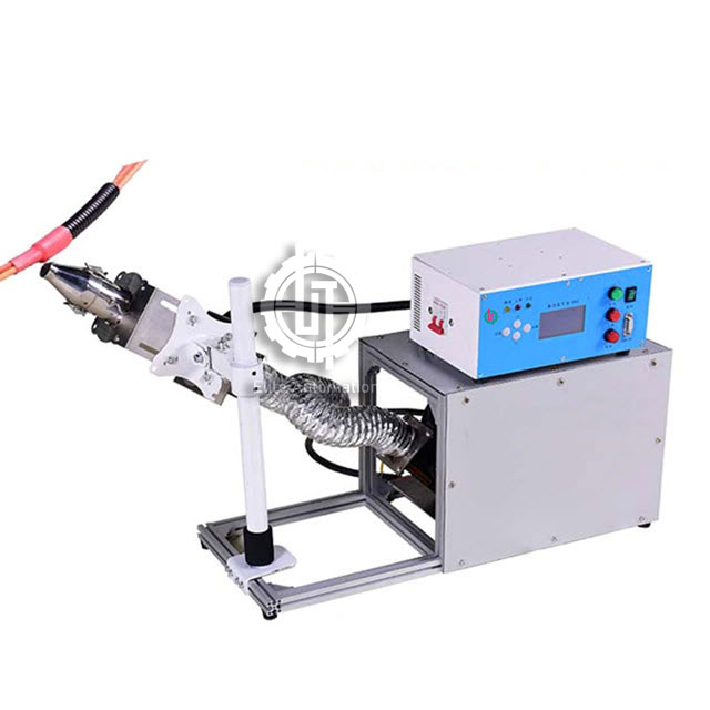 80M3/H Shrink Tube Heater Cutting Machine 360 Degree Rotation