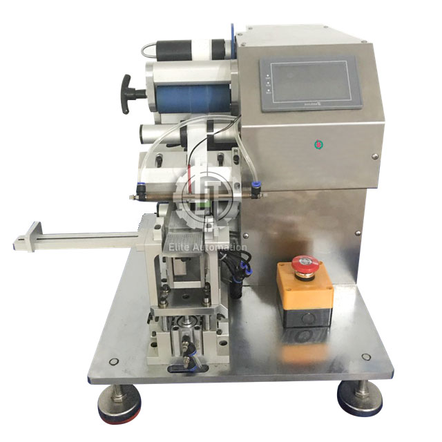 Light Soldering Usb Cable Tagging Machine , Self Adhesive Wire Labeling ...